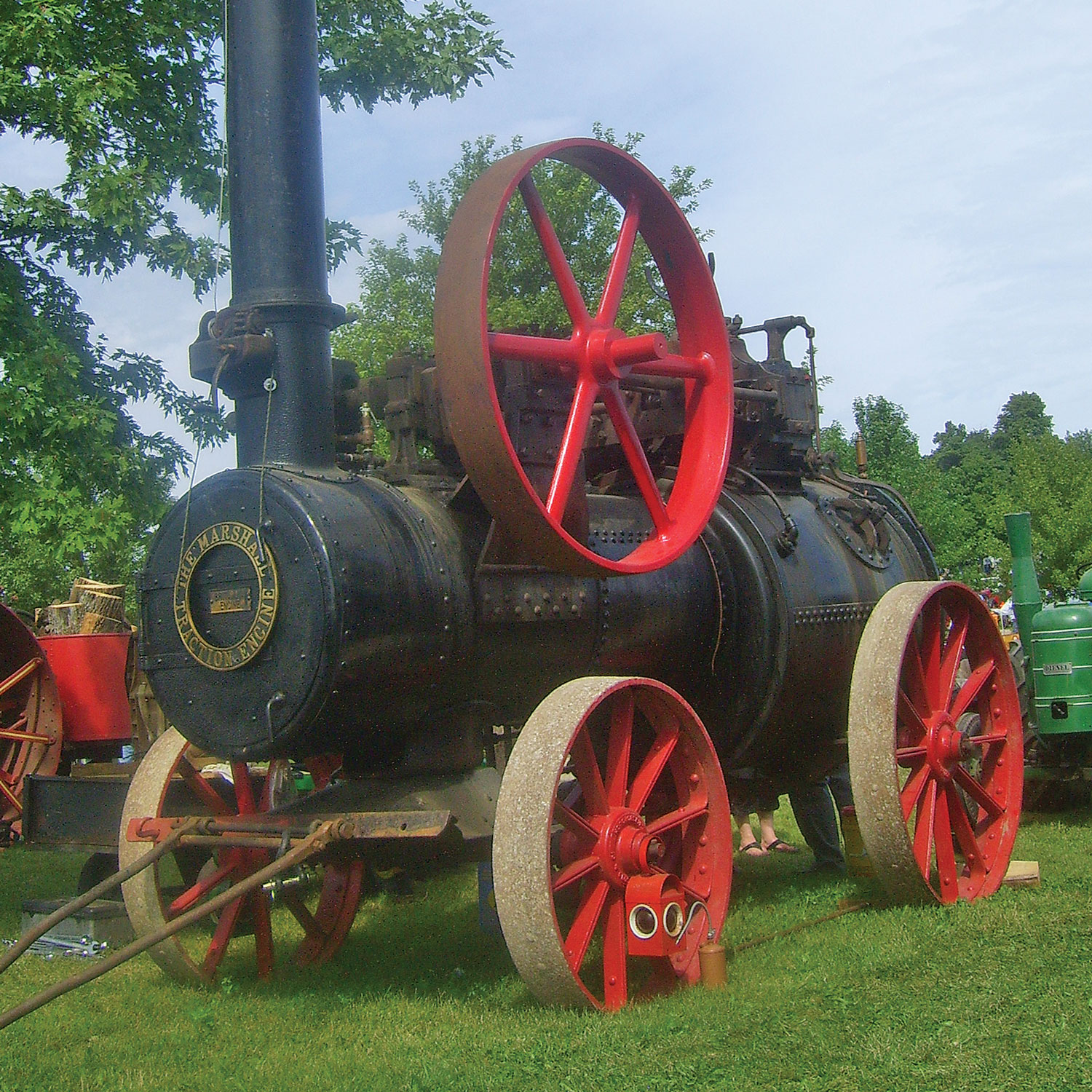 Britannia Steam Engine Is a World Traveler - Farm Collector